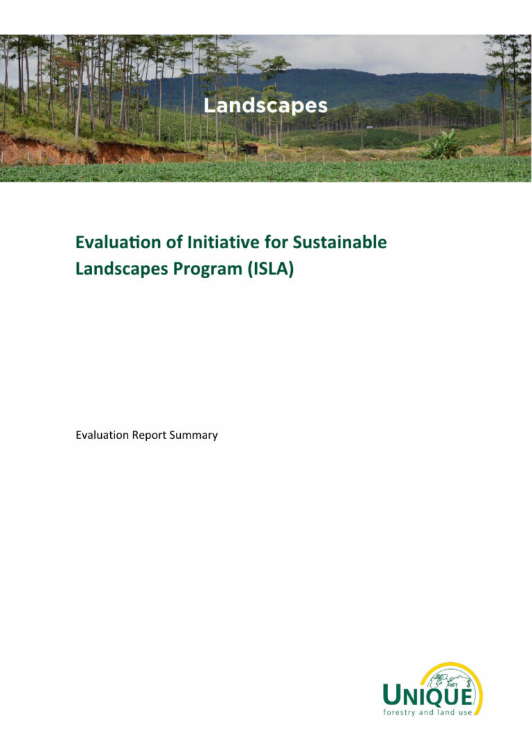 Publikationen • unique land use